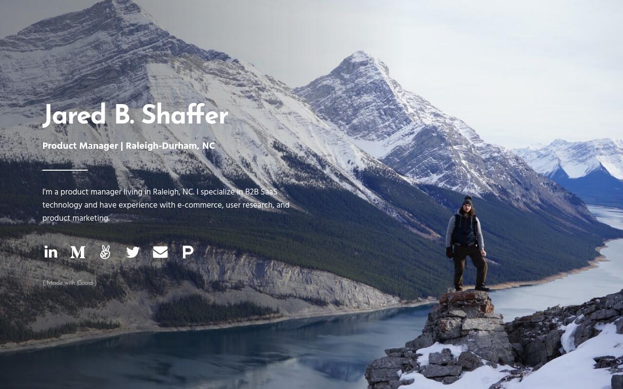 Jared Shaffer | Product Manager